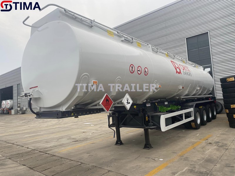 4 Axles Oil Tanker Trailer Manufacturer_Supplier_Dealer - SHANDONG TIMA ...
